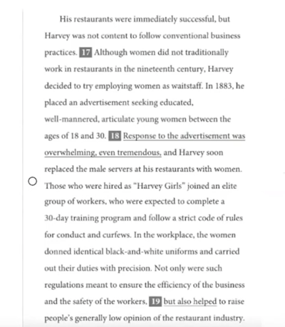 Command of Evidence - Miscellaneous Questions: Study.com SAT& Writing ...