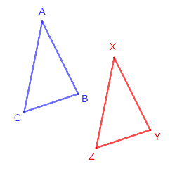 Identifying & Naming Congruent Parts of Congruent Triangles Practice ...