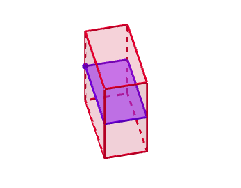 Identifying Horizontal & Vertical Cross Sections of Right Rectangular ...