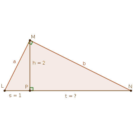 Using Similarity & Altitudes in Right Triangles to Solve for Side ...