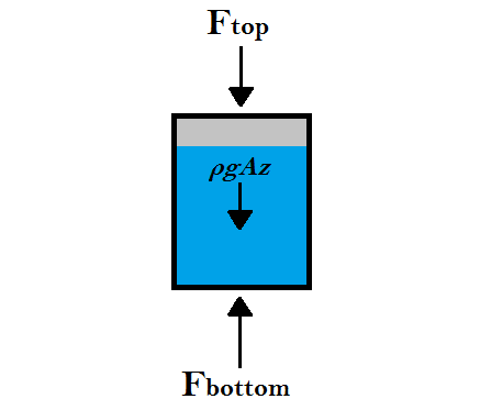 Drawing a Free Body Diagram for an Infinitesimal Layer of Fluid at ...