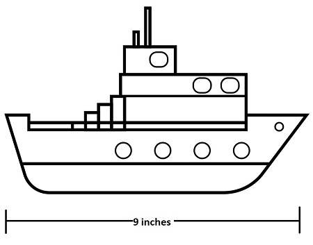 Calculating Actual Size Given the Scale in a Scale Drawing Practice ...