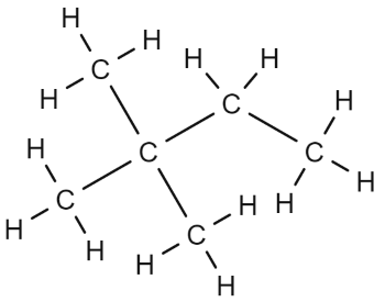 Draw the structure of 2,2-dimethylbutane. | Study.com