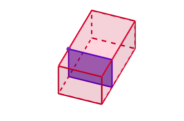 Identifying Horizontal & Vertical Cross Sections of Right Rectangular ...