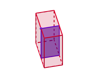 Identifying Horizontal & Vertical Cross Sections of Right Rectangular ...