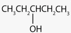Write the condensed structural formula and the formula of 3-pentanol ...