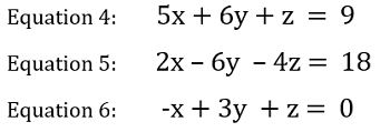 Solving Systems of Three Equations with Elimination | Study.com