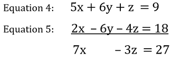 Solving Systems of Three Equations with Elimination | Study.com