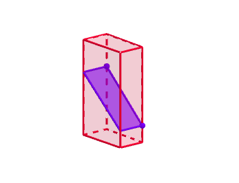 Identifying Horizontal & Vertical Cross Sections of Right Rectangular ...