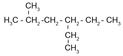 Draw the structure for each compound. a. 2-methylpentane b. 4-ethyl-2 ...
