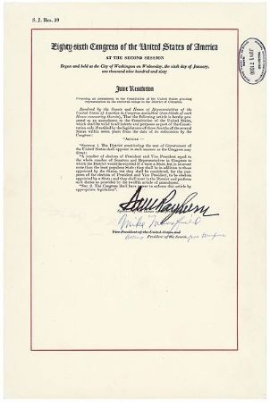 23rd Amendment | Ratification & Impact | Study.com