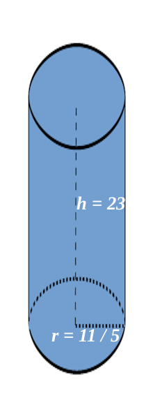 Finding the Surface Area of a Cylinder Practice | Algebra Practice ...