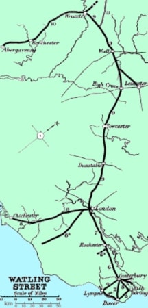 Watling Street | Location, History & Battle | Study.com