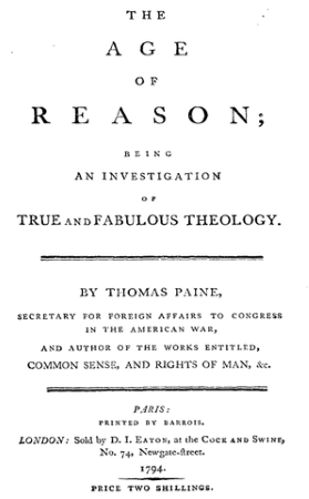 The Age of Reason by Thomas Paine | Summary & Analysis - Lesson | Study.com