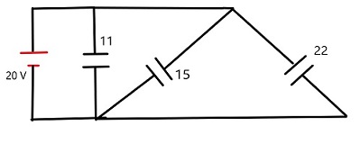 Calculating the Equivalent Capacitance of a Circuit in Parallel ...
