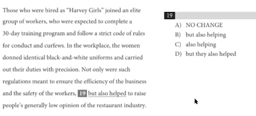 Rarely Tested Question Types - Conjunctions: Study.com SAT& Writing ...