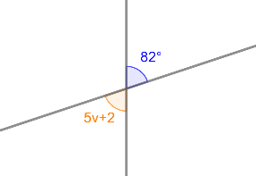 Solving Equations Involving Vertical Angles and Linear Pairs Practice ...