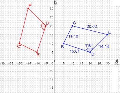 Finding Measures Using Rigid Transformation Practice | Geometry Practice Problems | Study.com