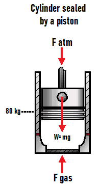 Drawing a Free Body Diagram for a Piston Practice | Physics Practice ...