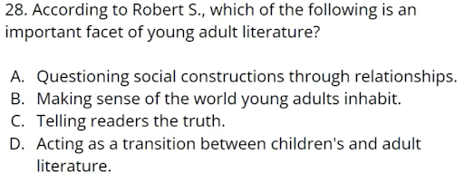 Cover Up your Answers, Make a Prediction, and use POE | Study.com ACT ...