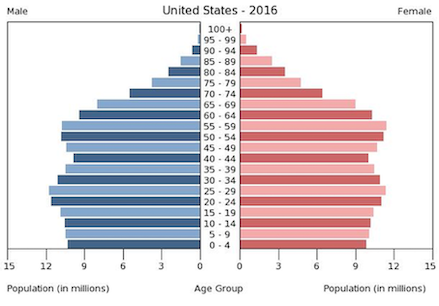 Analyzing a Population Pyramid Practice | Biology Practice Problems ...