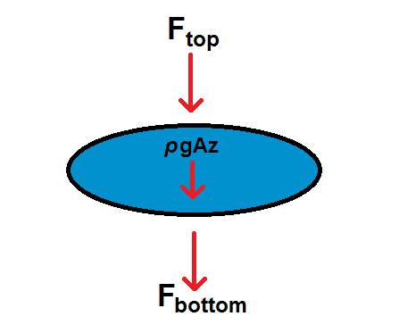 Drawing a Free Body Diagram for an Infinitesimal Layer of Fluid at ...