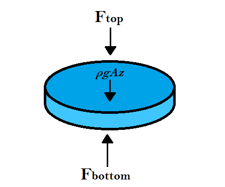 Drawing a Free Body Diagram for an Infinitesimal Layer of Fluid at ...