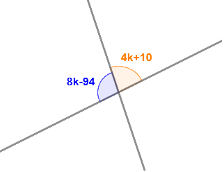 Solving Equations Involving Vertical Angles and Linear Pairs Practice ...