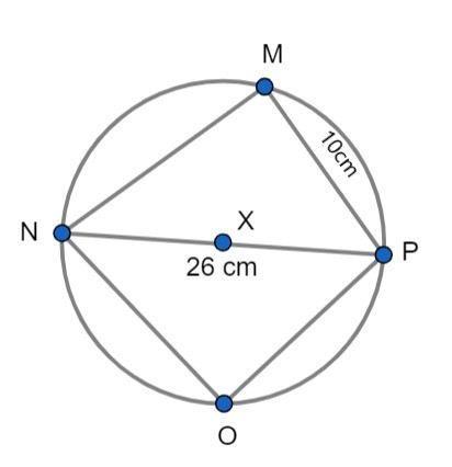 Establishing Facts About the Angles of a Quadrilateral Inscribed in a ...