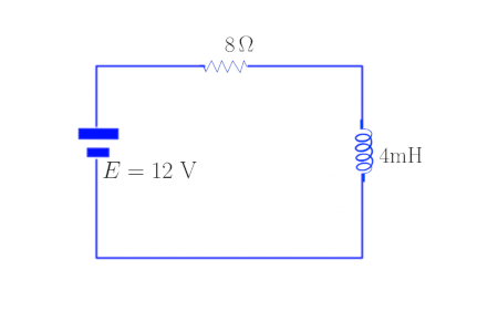 Calculating the Time Constant for an LR Circuit Practice | Physics ...