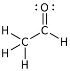 Acetaldehyde Lewis Structure