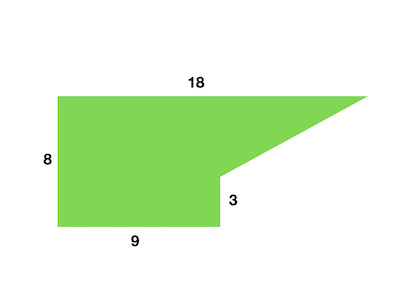 Finding the Area of a Figure Composed of Rectangles & Triangles ...