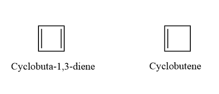 Cyclobutadiene (1) can be hydrogenated to give cyclobutane (2 ...