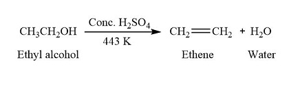 Predict the product: Ethanol is heated at high temperature with conc ...
