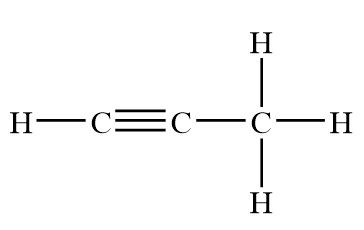 Give the Lewis structure for C3H4. This formula has at least two ...