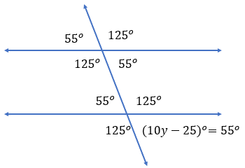 How to Solve Equations Involving Angles and a Pair of Parallel Lines | Geometry | Study.com