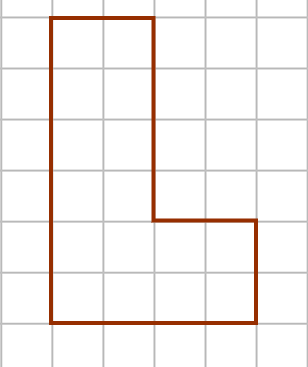 Counting Unit Squares to Find Area Practice | Math Practice Problems ...