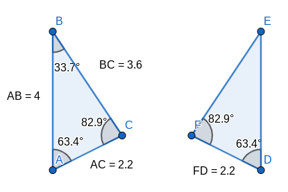 Congruent Triangles | Definition, Parts & Examples - Lesson | Study.com