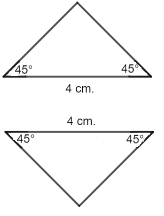 Determining if Given Measurements Define a Unique Triangle, More than ...