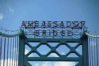 Ambassador Bridge | Overview, Traffic & Impact | Study.com