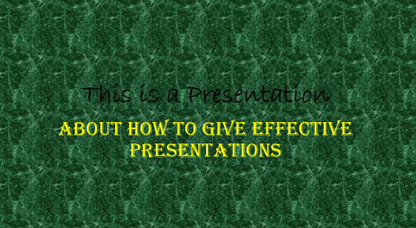 Bad Presentation Quotes