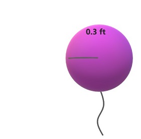 Solving a Word Problem Involving the Volume of a Sphere Practice ...