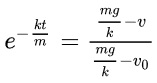 Deriving Vertical Motion Equations with Air Resistance | Study.com