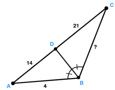 Using the Angle Bisector Theorem Practice | Geometry Practice Problems ...