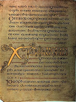 The Book of Durrow: St. Matthew, History & Illustrations | Study.com
