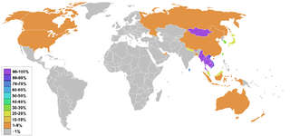 Buddhist Population Map Buddhist Countries Asia | GraphsPro