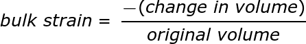 Shear and Bulk Stress and Strain Equations - Lesson | Study.com