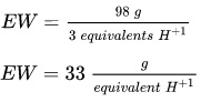 Equivalent Weight Overview & Formula | How to Calculate Equivalent ...
