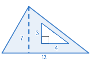 Finding the Area Between 2 Shapes Practice | Geometry Practice Problems ...