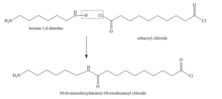 Draw out a line structure of the product that forms when only one ...